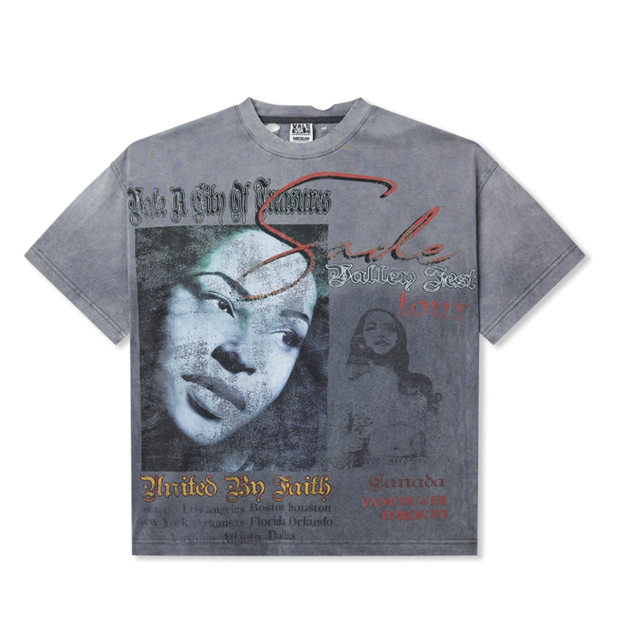 Valley Tour Sade Black Tee – Sole System