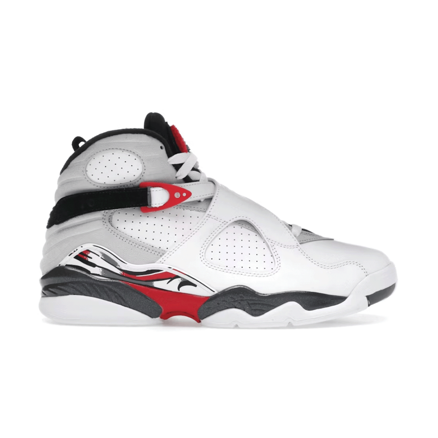 Jordan 8 Retro White True Red (2025) – Sole System